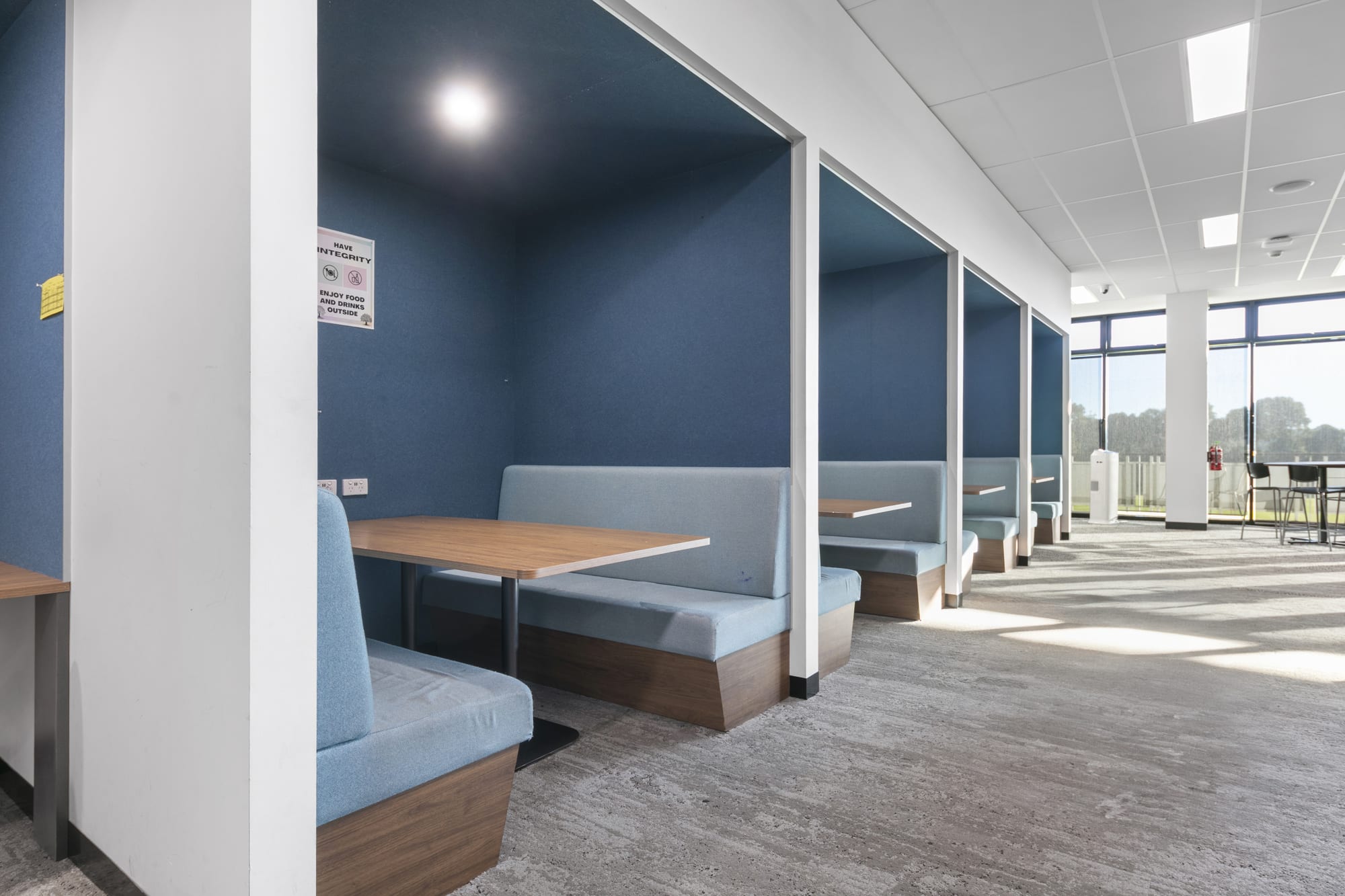Library booth works - Elite Commercial Joinery